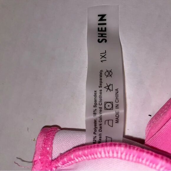 SHEIN | Swim | Pink High Waist Bow Tie Bikini Bottom Swimsuit Sexy ...